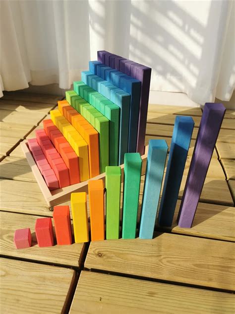 Stepped Counting Math Blocks Eiken Usa Vintage Canvas Backpacks