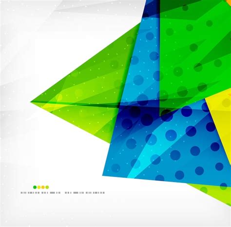 Premium Vector Modern 3d Glossy Overlapping Triangles