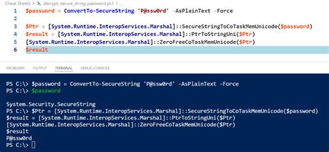 Powershell Decrypt A Secure String Sid 500com