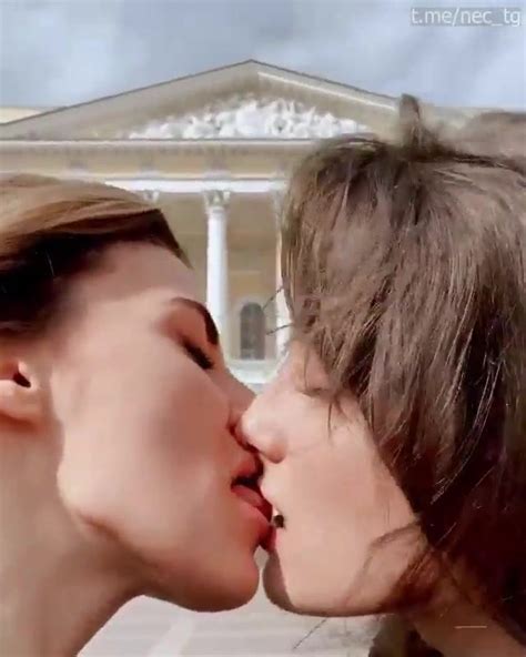 Maria Tretyakova Aka Olivia Casta Kissing A Girl