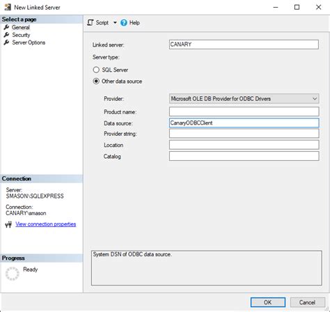Querying The Historian Using A Linked Server In Microsoft Sql Server Version 23 Odbc Client