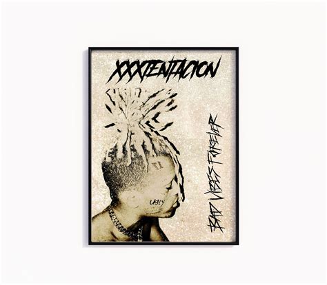 Xxxtentacion Poster Print Rapper Posters