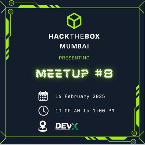 Hack The Box Meetup Mumbai India On Linkedin Cybersecurity