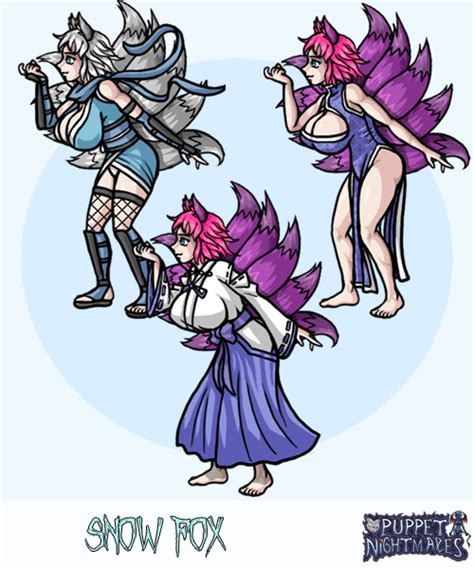 Snow Fox Outfits Come Hither Game Sprite By Phoenixignis Hentai Foundry