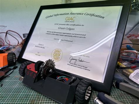 Grant Colgan On Linkedin Cert Finally Arrived For The Sans Institute