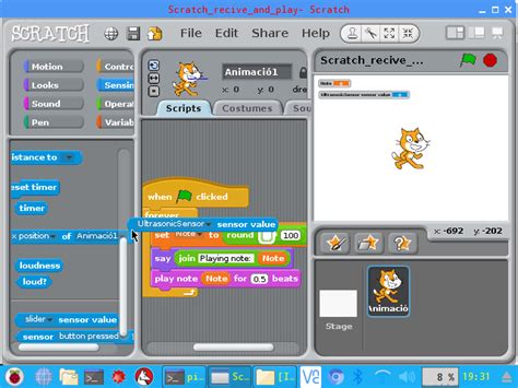 Ultrasonic Theremin With Scratch For Raspberry Pi Trybotics
