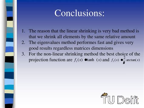 Ppt Methods Of Transforming Non Positive Definite Correlation Matrices Powerpoint Presentation