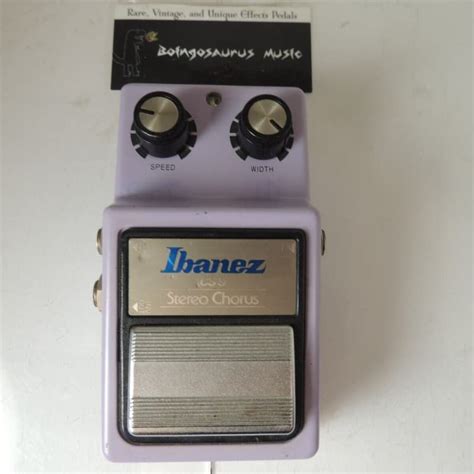 1980s Ibanez Cs9 Stereo Chorus Purple Artofit