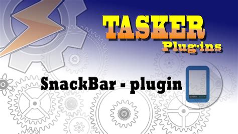 tasker snackbar plugin pl cc youtube