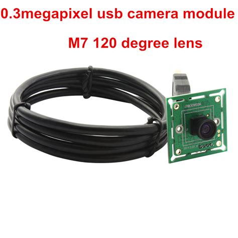 ELP K Pixels VGA USB OmniVision OV Color CMOS Sensor Fps USB Camera Module With Wide