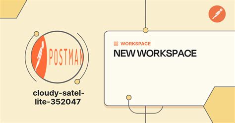 new workspace postman api network
