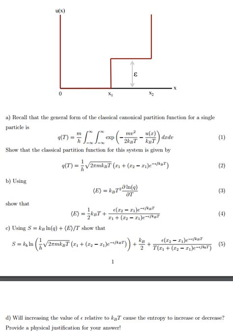A Consider A Particle Of Mass M Confined To A Chegg