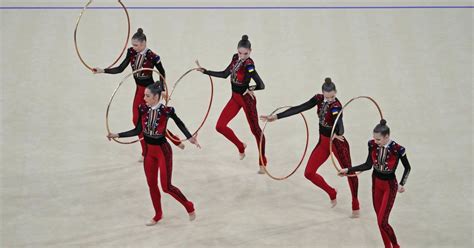 Олімпіада 2024 результат України у фіналі групового багатоборства з художньої гімнастики