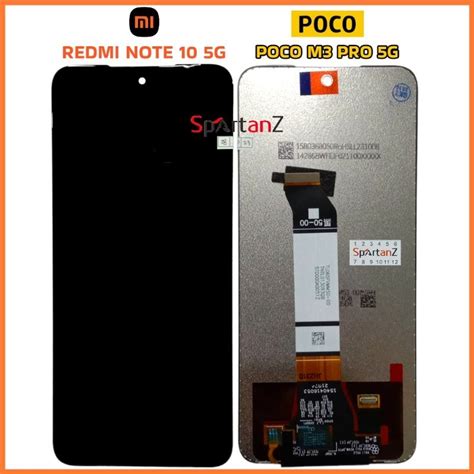 Jual Lcd Touchscreen Xiaomi Redmi Note 10 5G Poco M3 Pro 5G FULLSET Shopee Indonesia