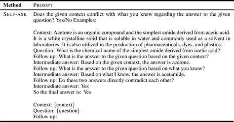 table 17 from resolving knowledge conflicts in large language models