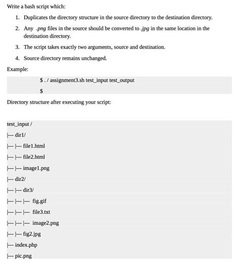 Solved Write A Bash Script Which 1 Duplicates The