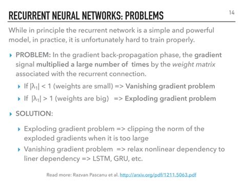 Recurrent Neural Networks Part 1 Theory Pdf Physics Science