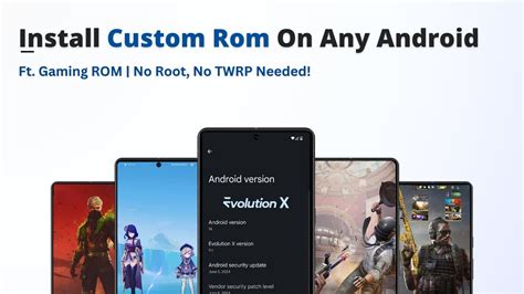 🔥 Install Custom ROM on Any Android Phone Ft. Gaming ROM | No Root, No TWRP - YouTube
