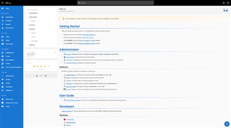 오픈소스 wiki 플랫폼 wiki js 달소씨의 하루