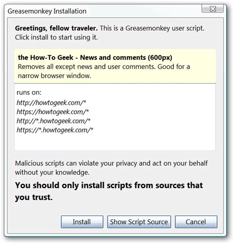 Enjoy How To Geek User Style Script Goodness