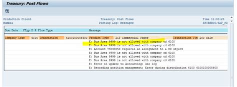 Solved Tbb1 Business Area Is Not Allowed Sap Community