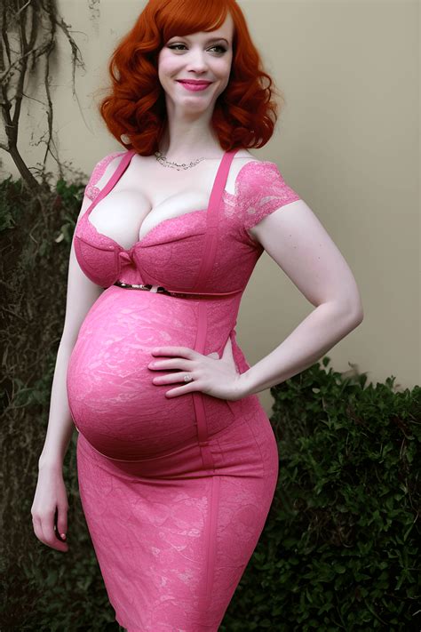Christina Hendricks Pregnant Mad Men
