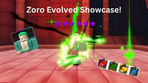 Zoro Evolved Showcase Ultimate Tower Defense Youtube