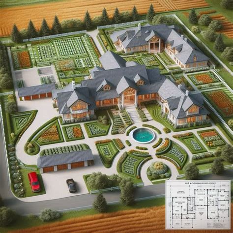 Pin By Ali Kay On Diy Buildings Farm Plans Homestead Layout Farm Layout