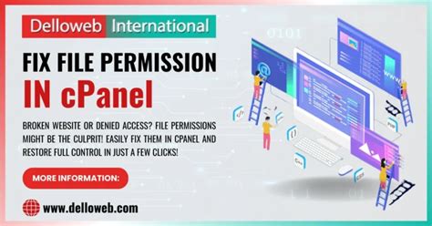 How To Fix File Permissions In Cpanel Delloweb International