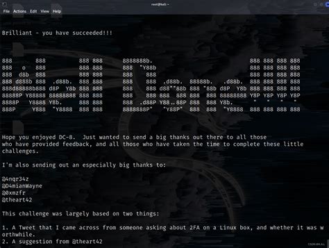 vulnhub dc8靶机实验 dc8手工sql注入 csdn博客