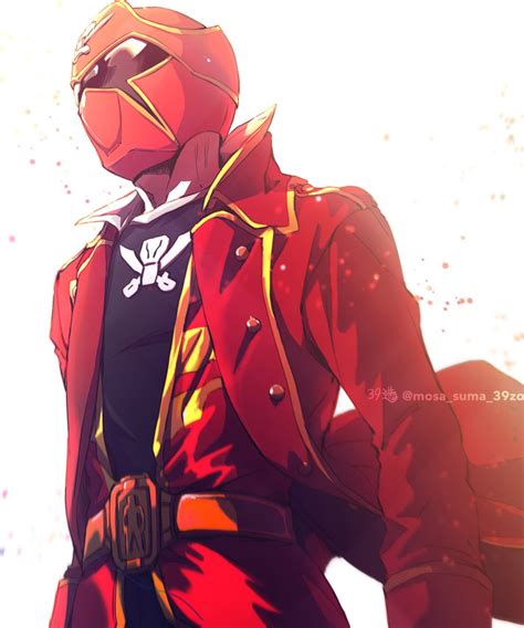 Gokai Red Super Sentai And More Drawn By Zo Danbooru