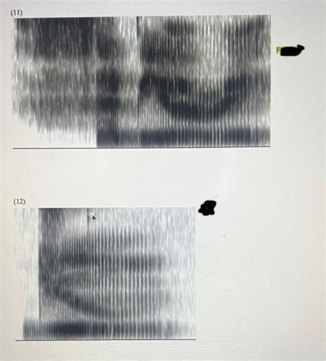 There Are 12 Spectrograms Below Each Representing An Chegg Com