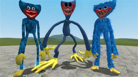OLD HUGGY WUGGY VS NEW HUGGY WUGGY VS NIGHTMARE HUGGY WUGGY in GMod! (Poppy Playtime Chapter 3 ...