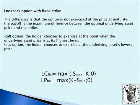 Ppt Lookback Option Powerpoint Presentation Free Download Id 2151454