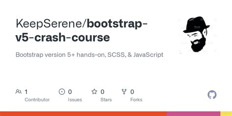 Bootstrap V5 Crash Courseindexhtml At Main · Keepserenebootstrap V5 Crash Course · Github