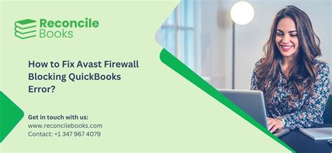 How To Fix Avast Firewall Blocking Quickbooks Error Reconcilebooks
