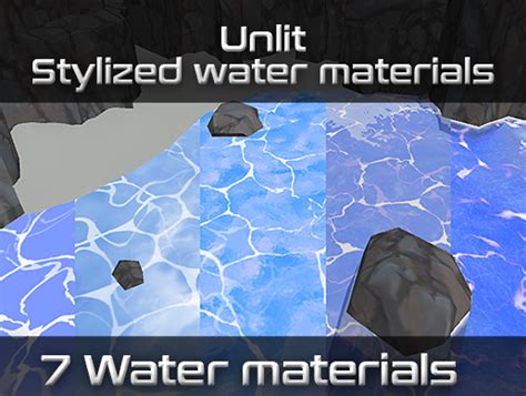 Unlit Stylized Water Pack D Water Unity Asset Store