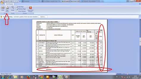 Cara Print File Excel Dengan Baik Dan Benar Belajar Yuk