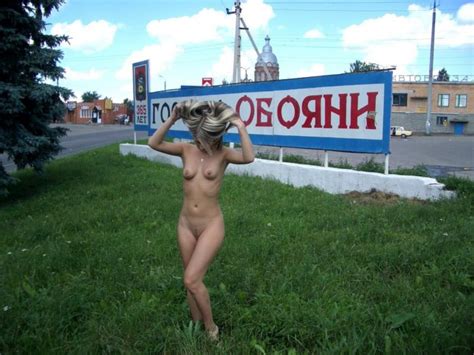 The Naked Girl Broke Down The Car On The Track Russian Sexy Girls