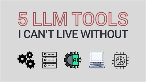 5 Llm Tools I Cant Live Without Kdnuggets