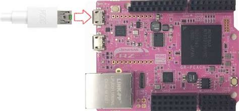 gr peach special project sketch on web compiler renesas