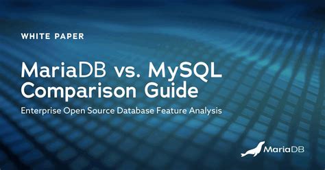 Mariadb On Linkedin Mariadb Opensource Databases Enterprise