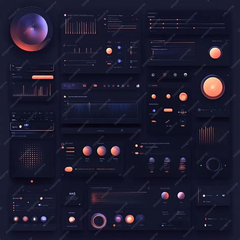 Component Library Showcasing Reusable Ui Elements And Patterns Premium Ai Generated Image