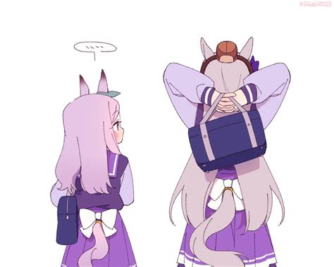 Mejiro Mcqueen And Gold Ship Umamusume Drawn By Ggubii Danbooru
