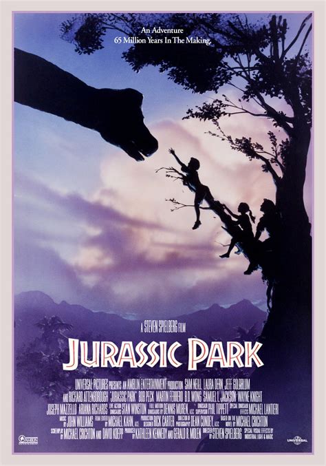 Jurassic Park 1993 Movie Poster