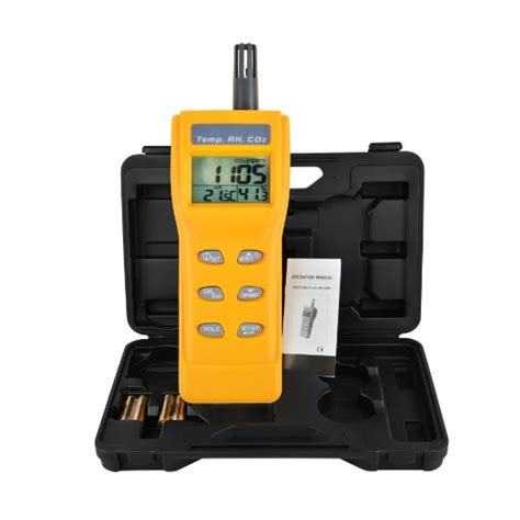 Jual Digital 5 In 1 Carbon Dioxide Co2 Temperature Humidity Dew Point Wet Bulb Sensor Air