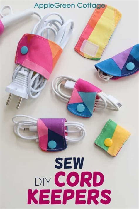 Diy Cord Keeper Patterns Free Templates For Cables And Headphones
