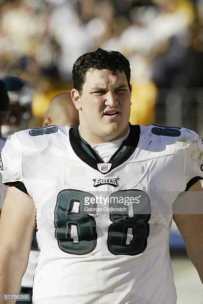 Guard Steve Sciullo Of The Philadelphia Eagles During A Game Against Philadelphia Eagles