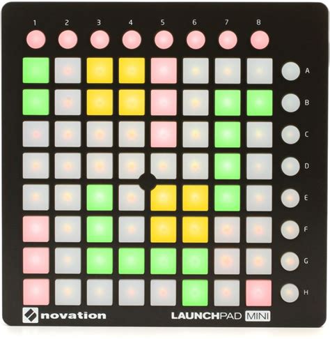 Novation Launchpad Mini Grid Controller For Ableton Live Launchpad Mini Ableton Ableton Live