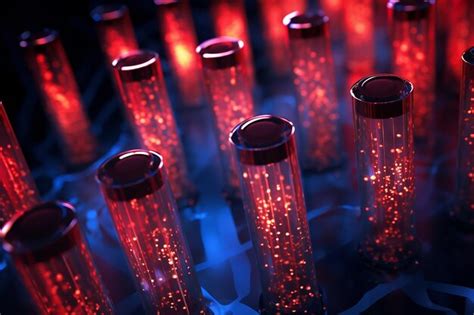 Abstract Biomedical Background Premium Ai Generated Image